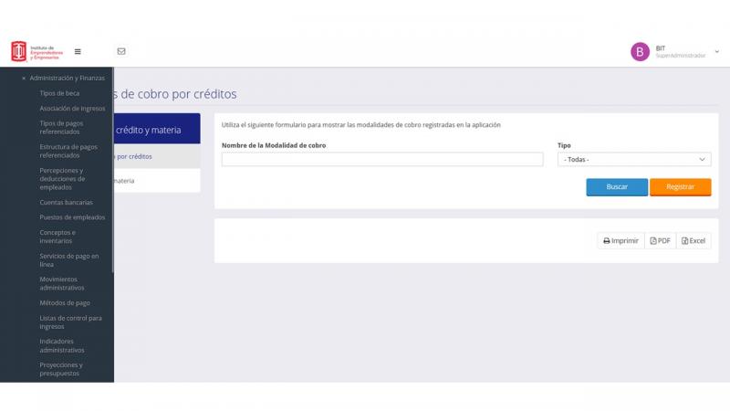 Print Quiz: CONFIGURACIÓN ADMÓN Y FINANZAS (administración)