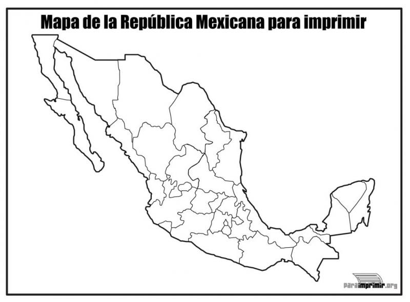 Map Quiz: Mapa interactivo de México (3º - Educación secundaria ...