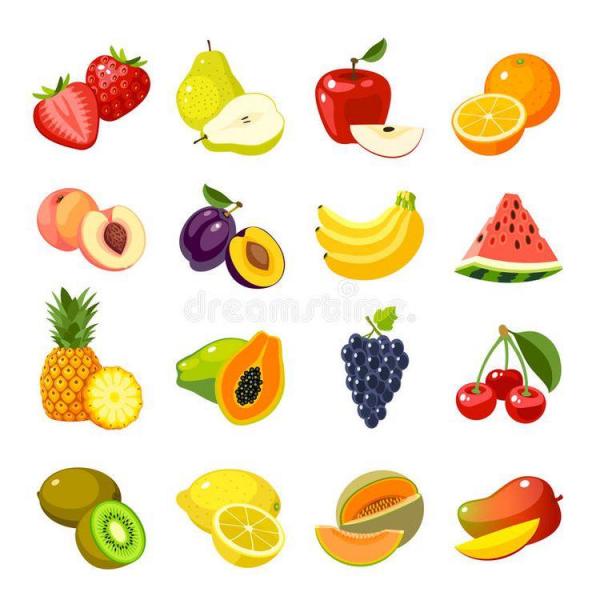 Map Quiz: Las frutas- Mapa Interactivo (biología - frutas - nombres de ...