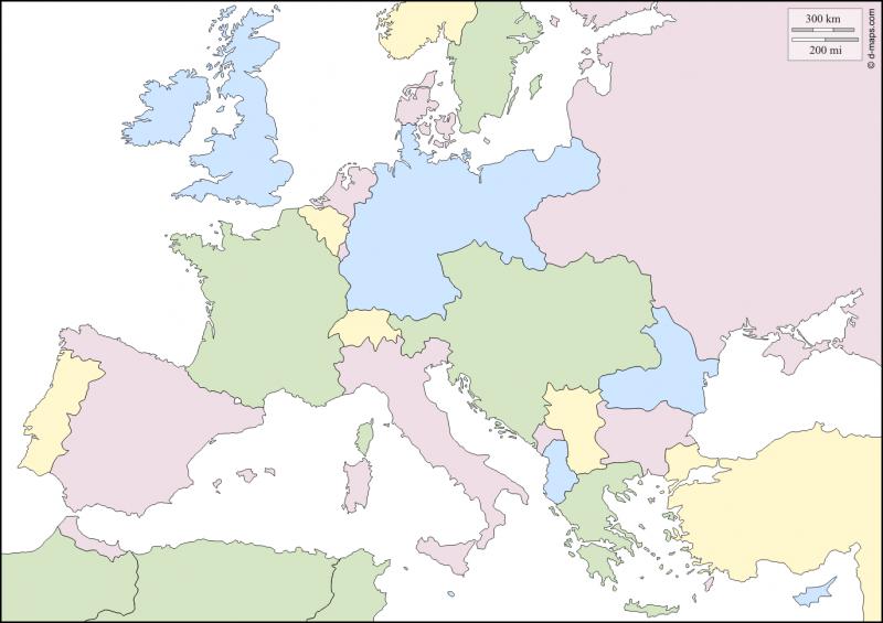 Map Quiz: MAPA PRIMERA GUERRA MUNDIAL (Historia - 4º - Educación ...