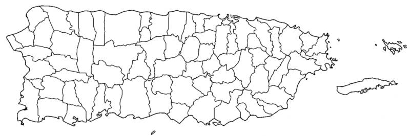 Mapa De Puerto Rico Con Sus Pueblos Para Imprimir - Infoupdate.org