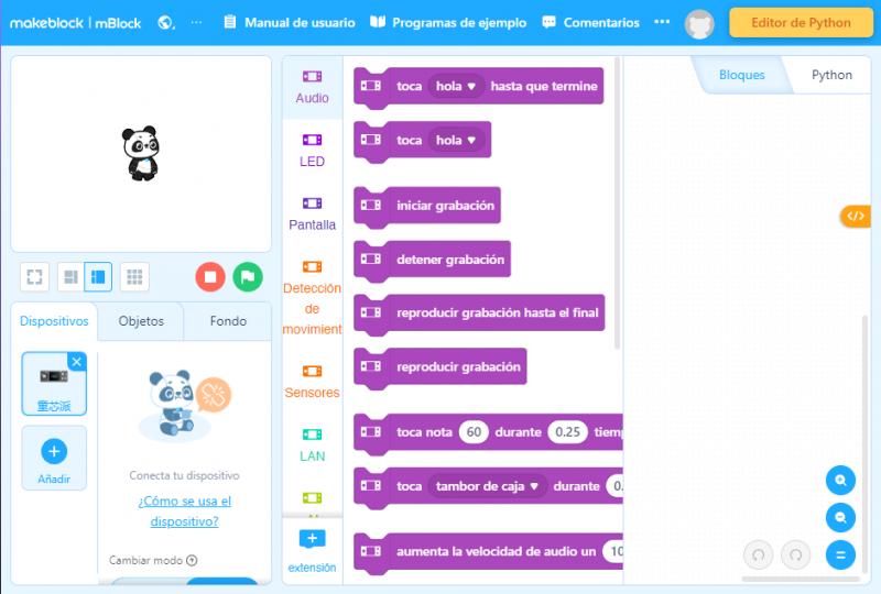 Print Map Quiz: mBlock y sus partes (Tecnología - 10º - Secundaria ...