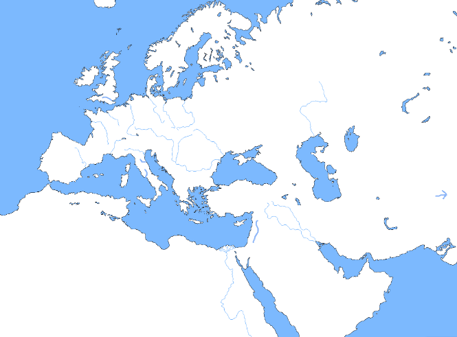 Map Quiz: Western Civ Map (language - HS3 - well done)