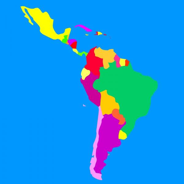 Map Quiz: Países de América Latina (geografía - 2º - Educación ...