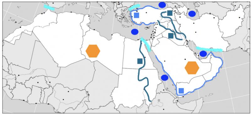 North Africa Southwest Asia Map Quiz North Africa, Southwest And
