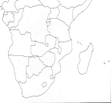 Map Quiz: Southern Africa Map Quiz