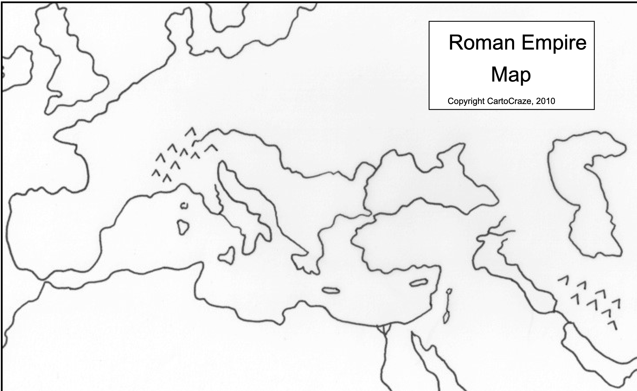 Map Quiz: Rome map quiz