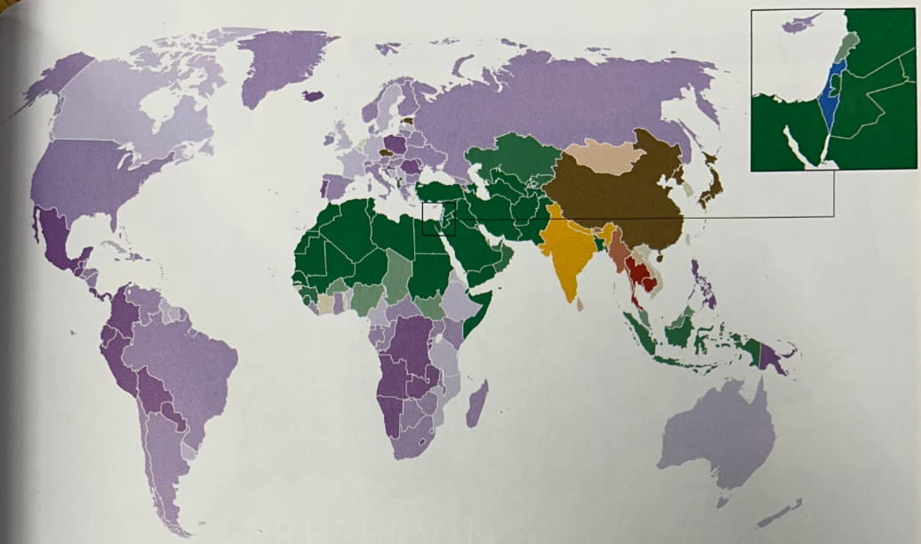 Print Map Quiz: AP HuG: Unit 3 Religions Map Quiz (sociology - hs2)