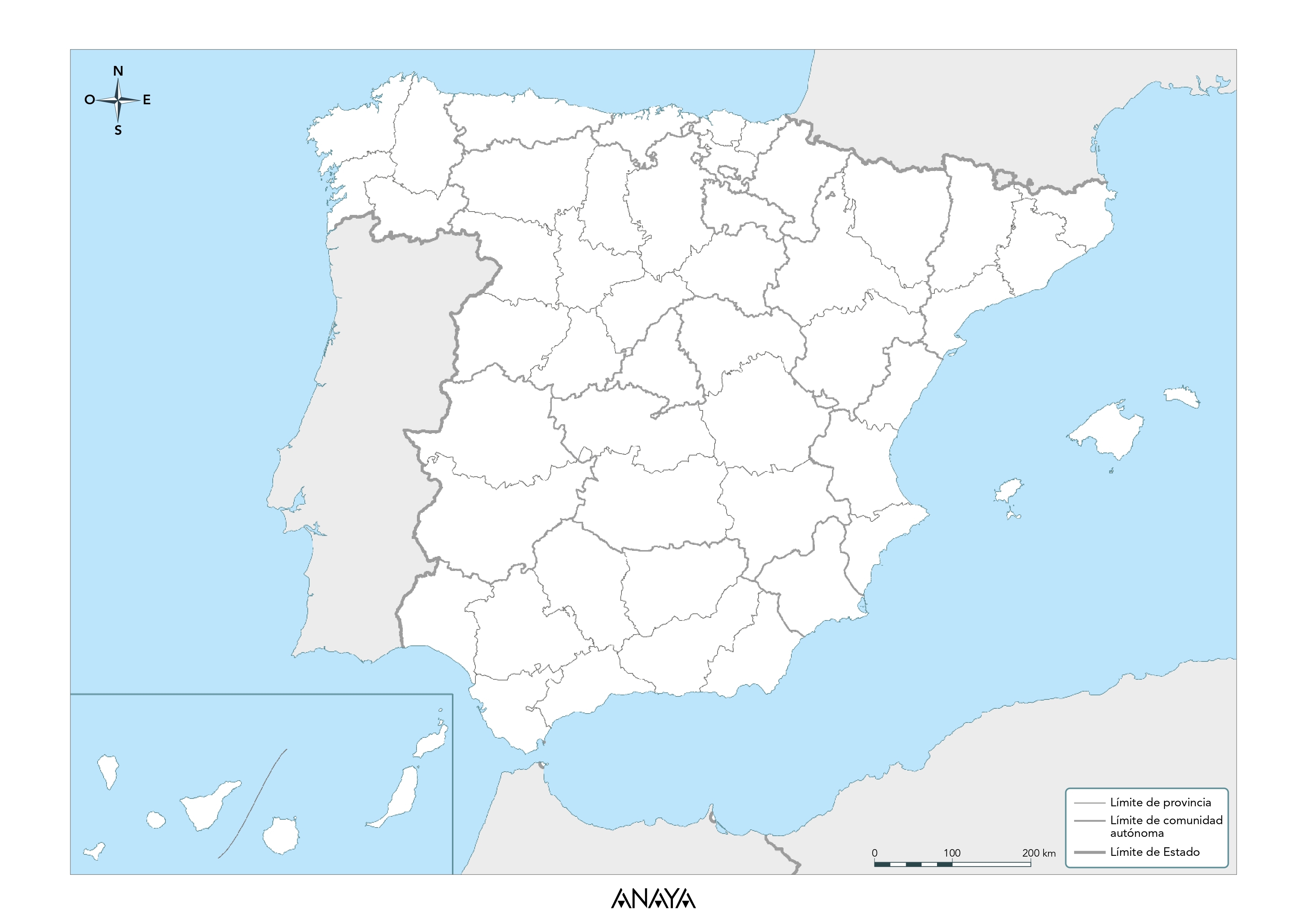 Mapa Interactivo PROVINCIAS DE ESPA A Mapa Interactivo PROVINCIAS DE ESPA A