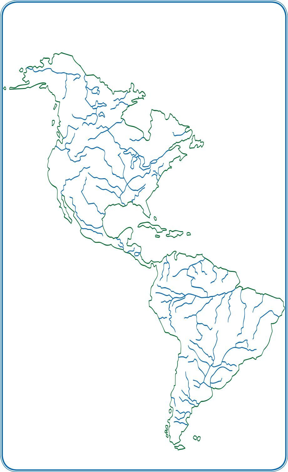 Mapa Interactivo: Características de los Principales Ríos y Lagos de ...