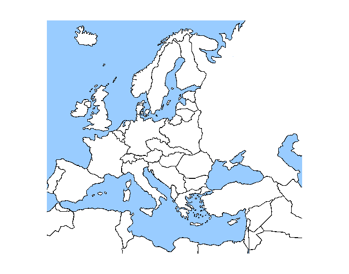 Map Quiz: Middle Ages map (cities and regions)
