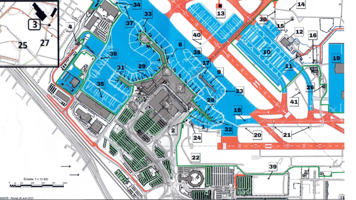 Map Quiz: YUL AIRPORT MAP