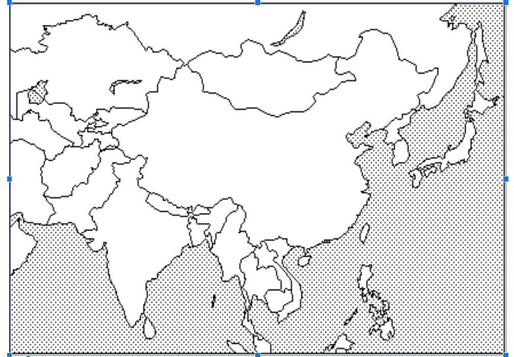 Map Quiz: End of Cold War Map - Asia