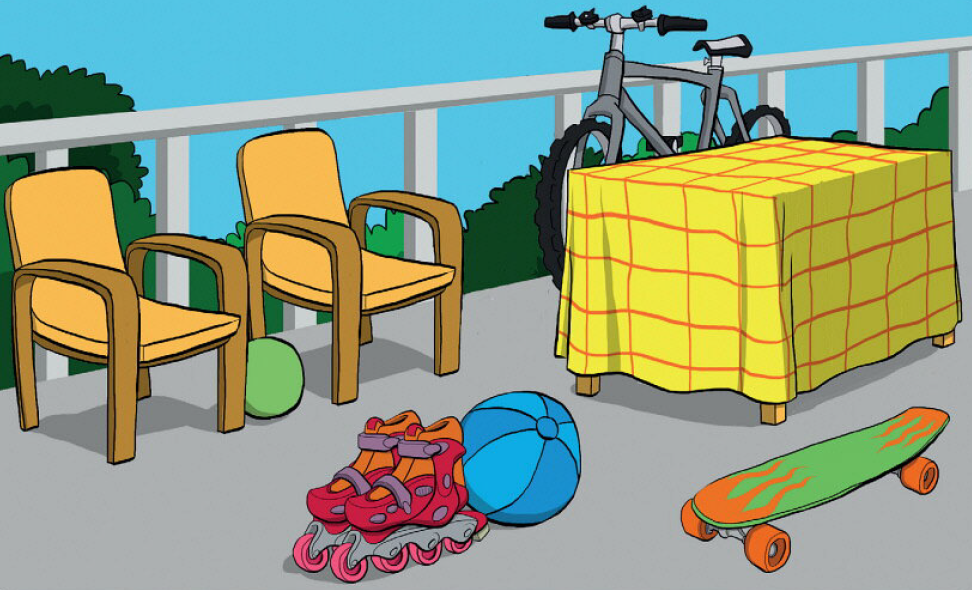 Map Quiz: FF2 Unit 3 Prepositions of place