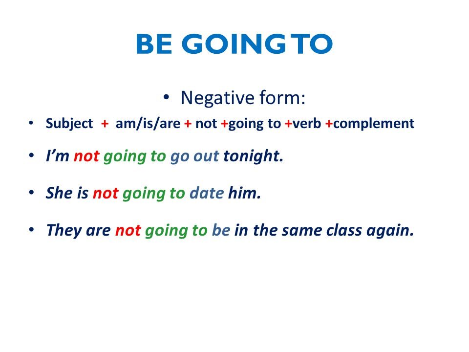 Memory: Be going to and Will (inglés - formación de personal - enseñanza)
