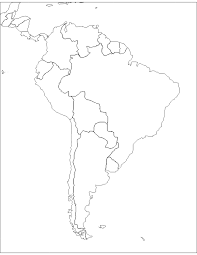 Map Quiz: South America Practice Map