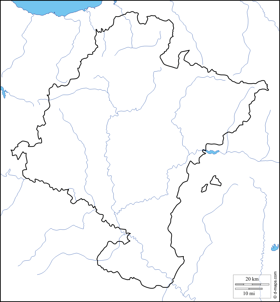 Map Quiz: Mapa físico de algunos pueblos de Navarra (6º primaria ...