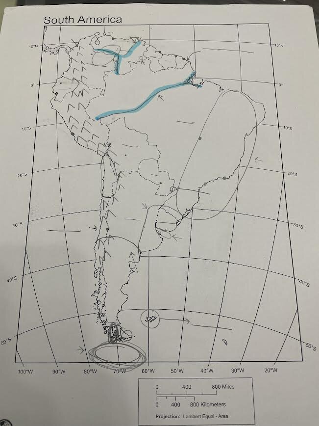 Map Quiz: South America Map Quiz PHYSICAL FEATURES