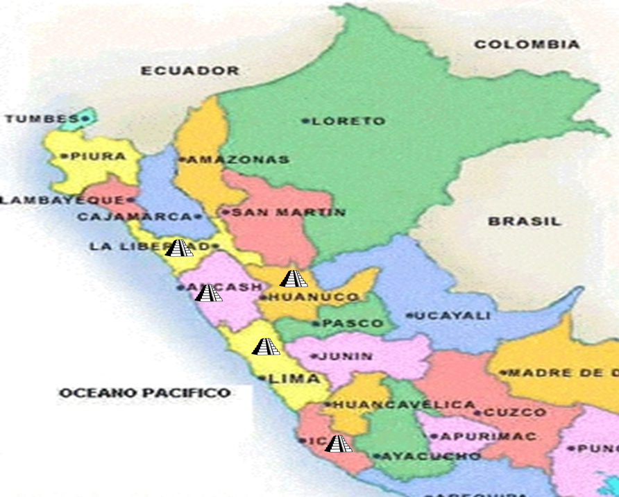 Map Quiz: UBICA EN EL MAPA LOS PRINCIPALES CENTRO CEREMONIALES DEL ...