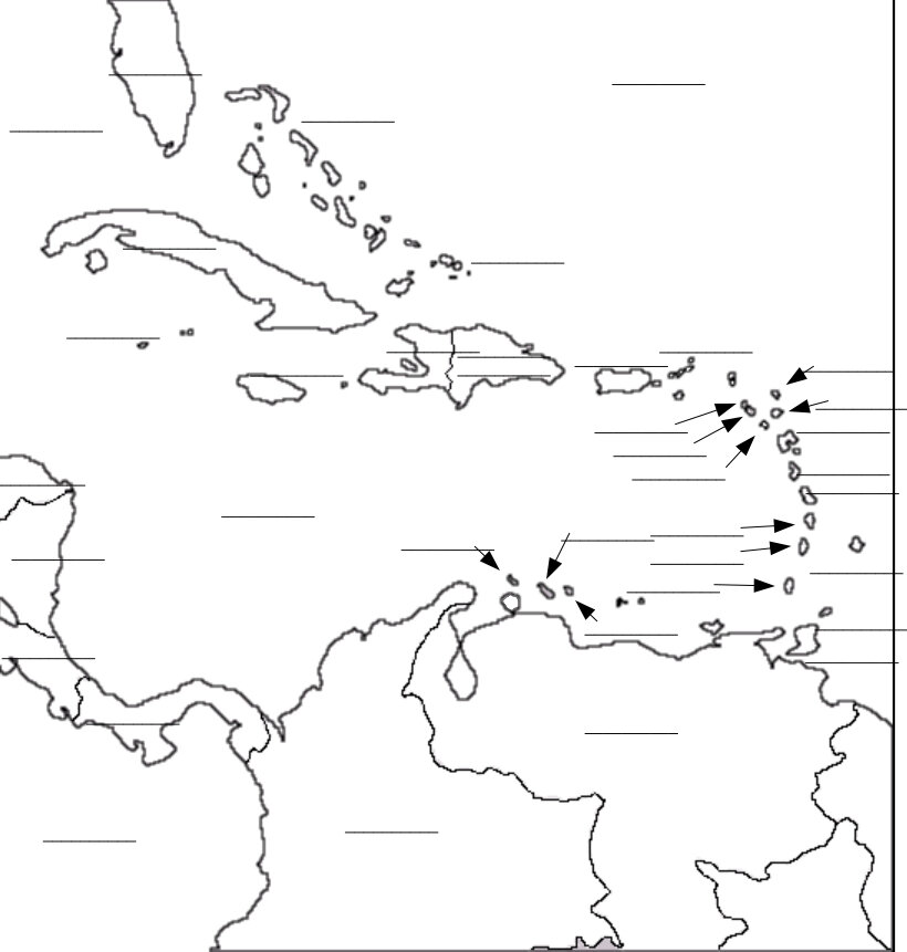 Map Quiz: Caribbean Map Quiz