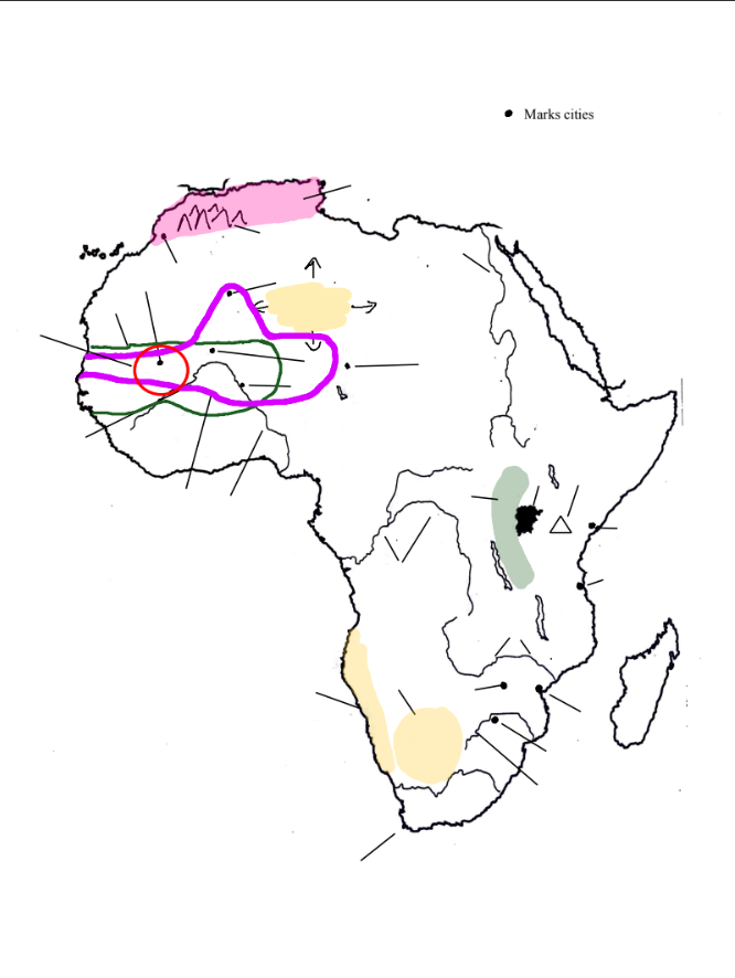 Map Quiz: Medieval Africa Geography
