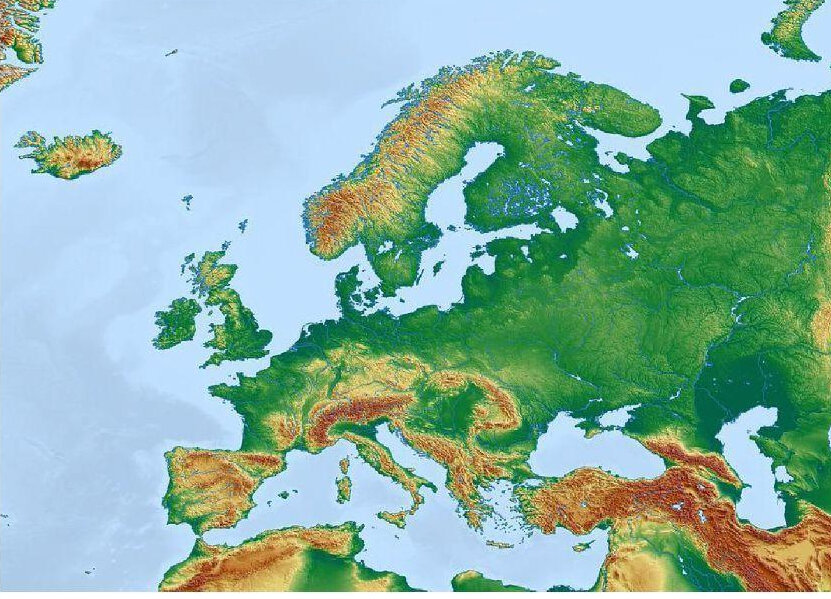 Map Quiz: Montes y cordilleras de Europa. (1 eso - geografia e historia ...
