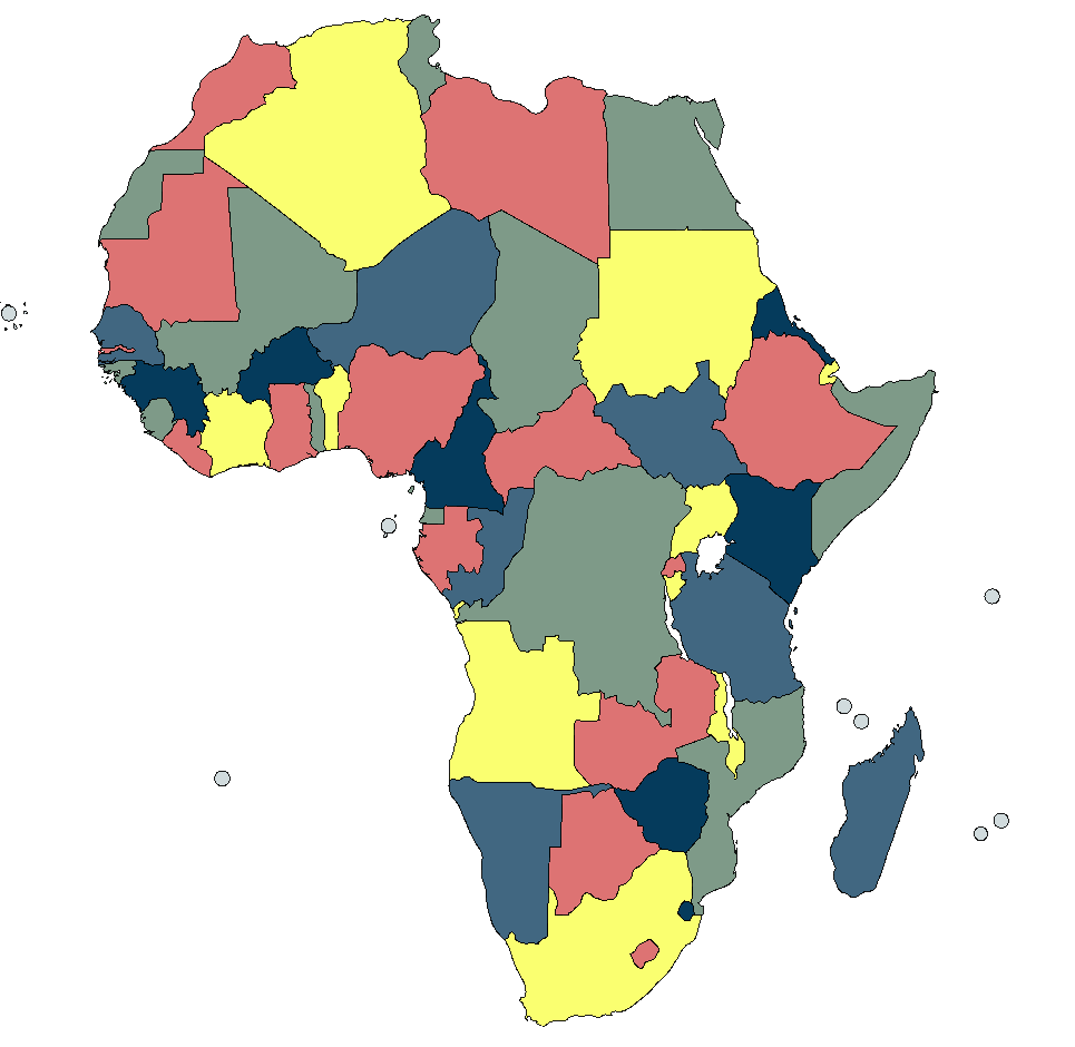 Map Quiz: Africa AP WORLD TEST (geography - africa map - map test)