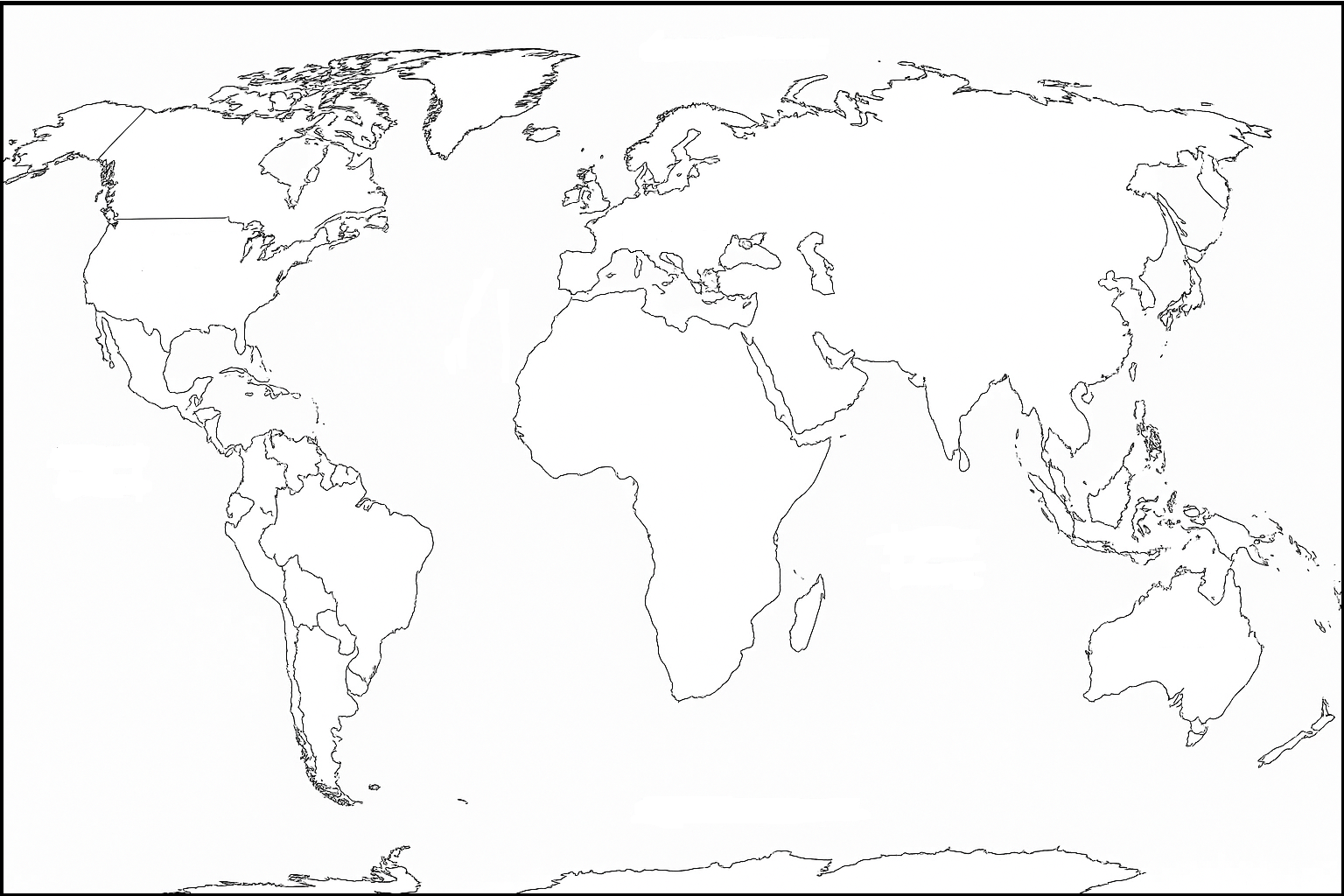 Mapa Interactivo: Continentele și oceanele globului (geography)