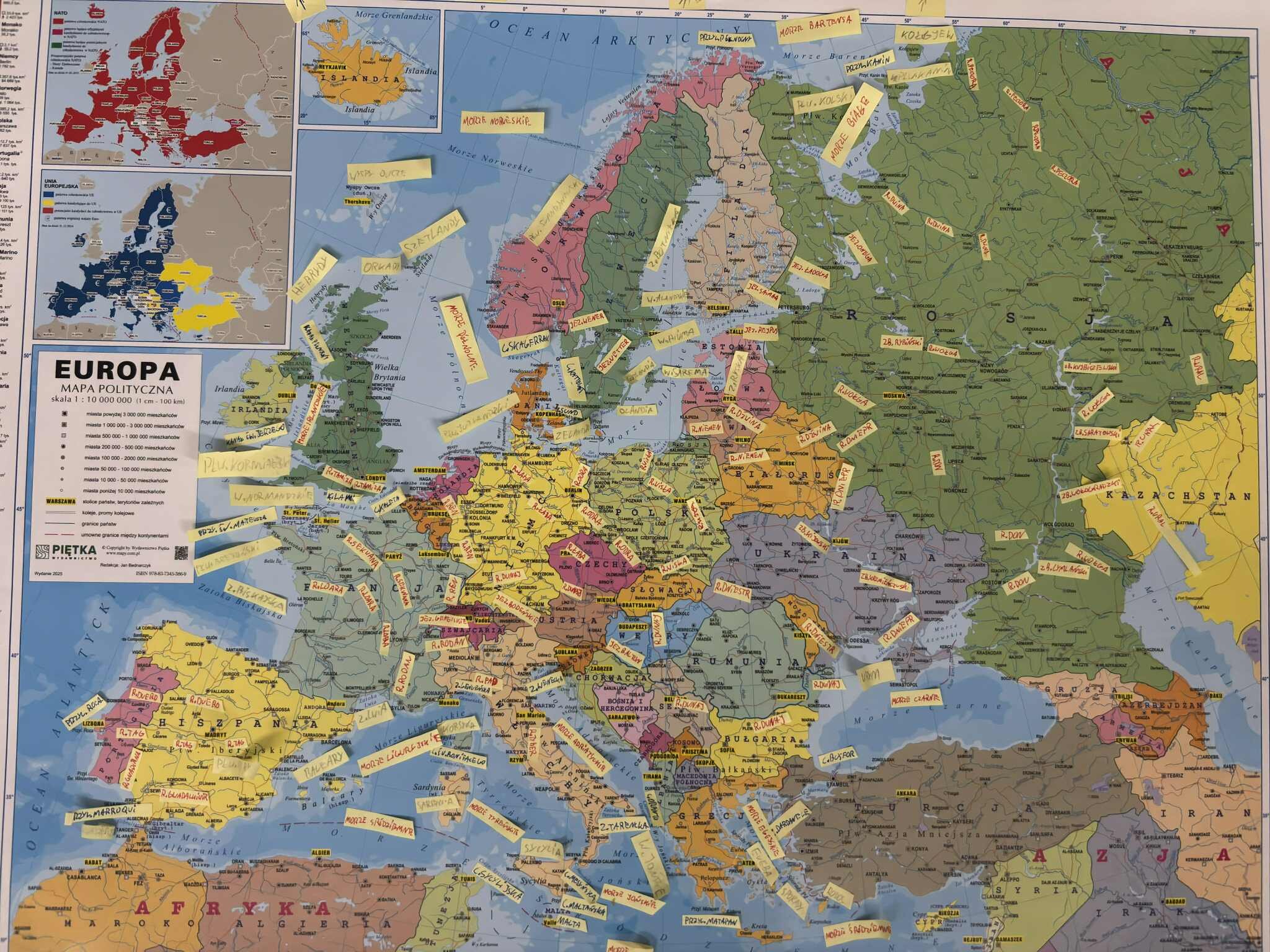Mapa Interactivo: Morza Europy