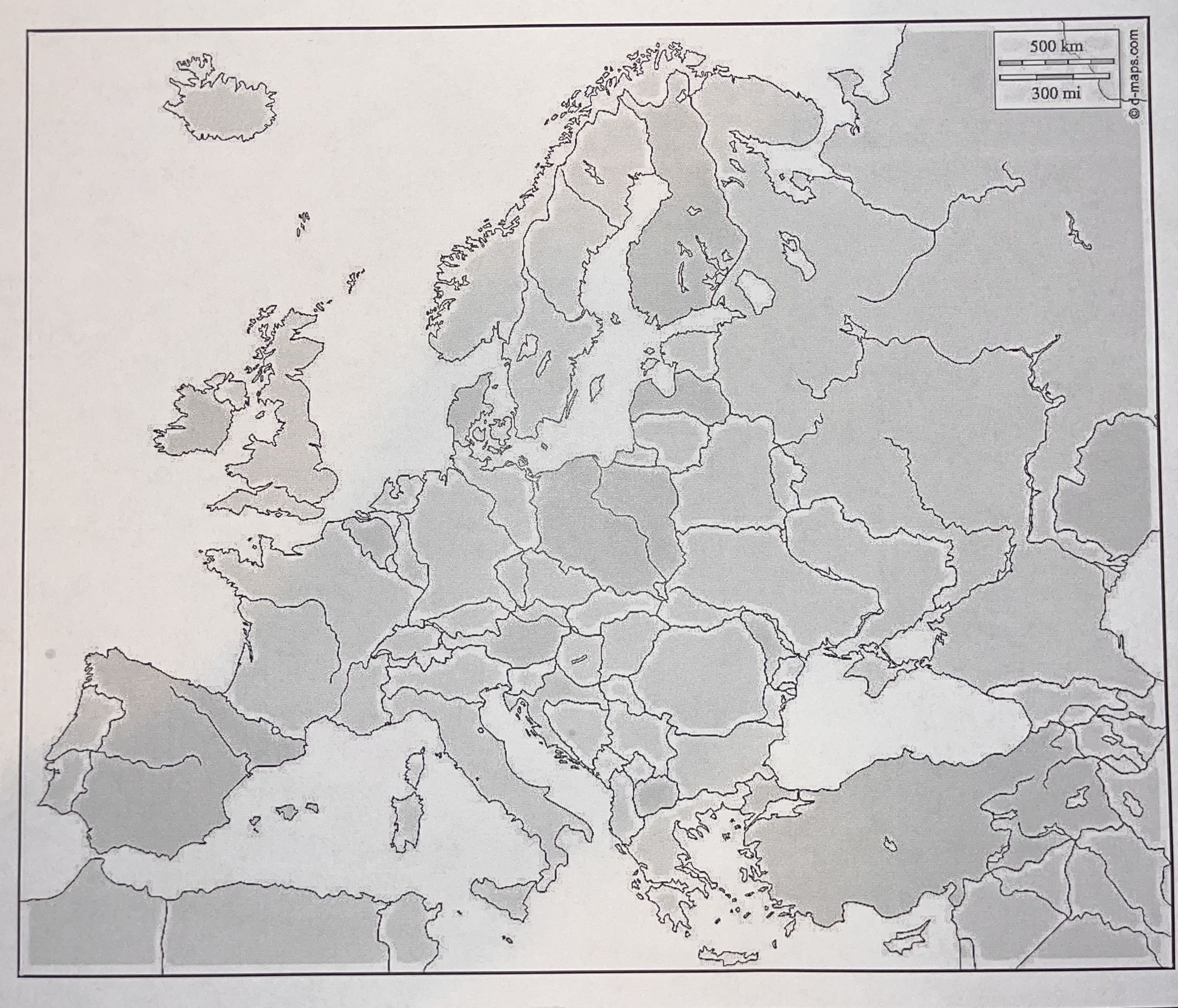 Map Quiz: Map Quiz Europe
