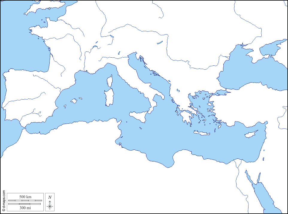 Map Quiz: Ancient Roman Map