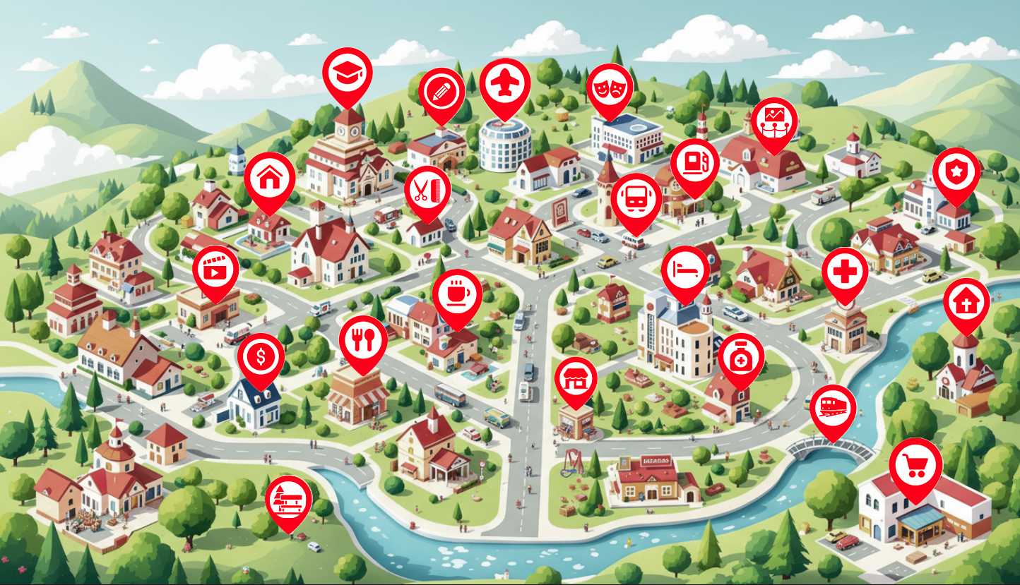 Map Quiz: Places in Thai (thai language - thai - tailandes 1)