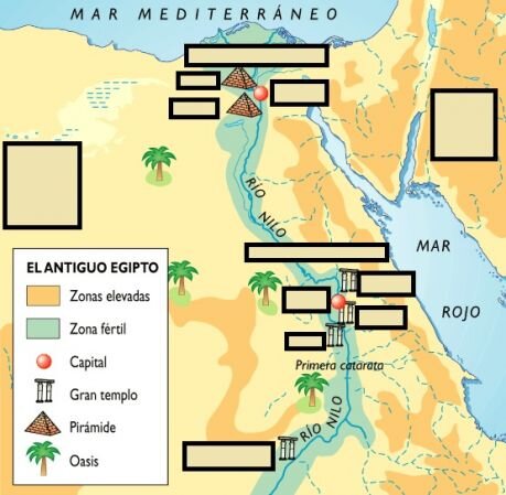 Mapa Interactivo: Mapa Interactivo de Egipto (historia - estudios sociales)