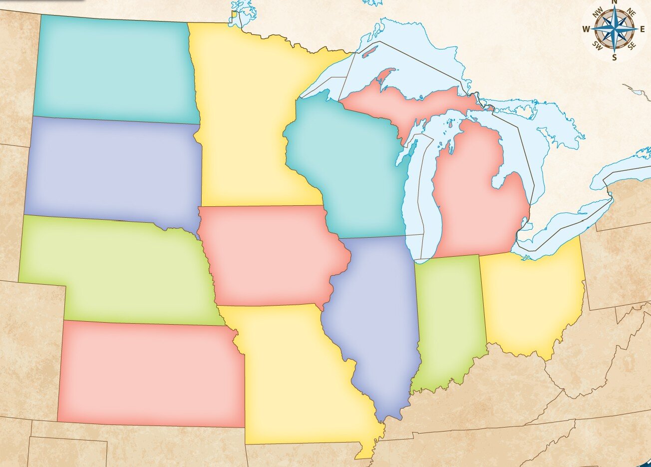 Mapa Interactivo: Midwest Map