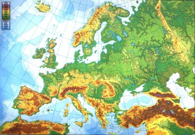 Map Quiz: Relieve Europeo Antonio O R