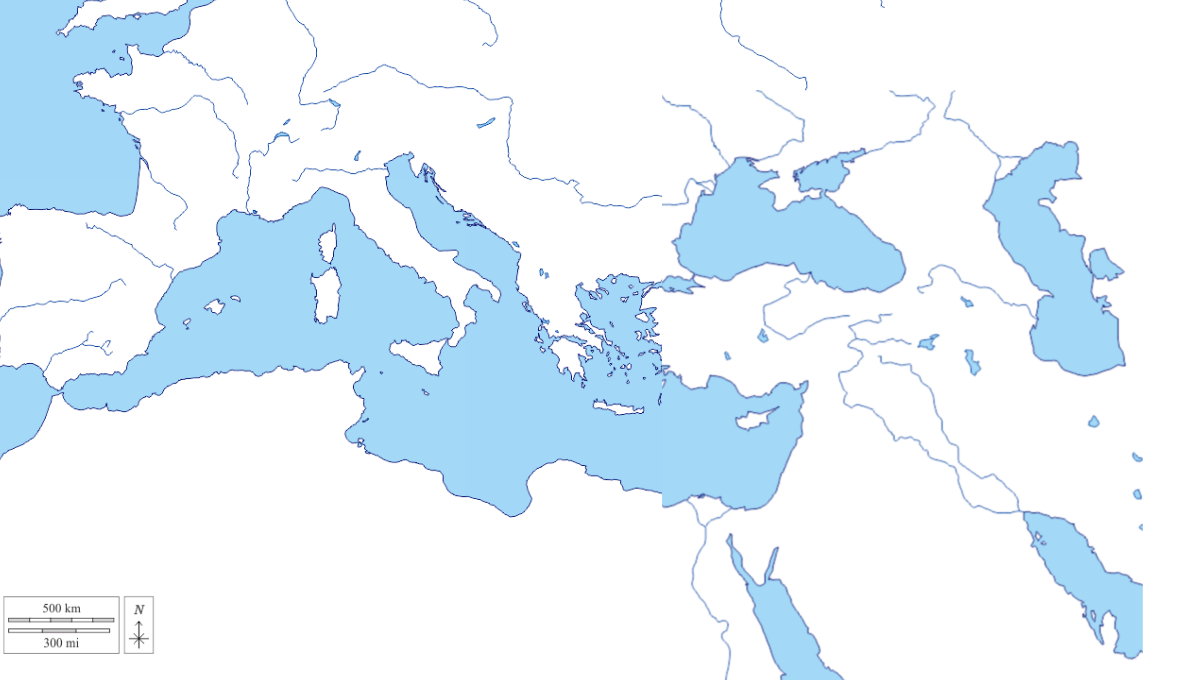 Map Quiz: Map of the Ancient World Mesopotamia Style (geography ...