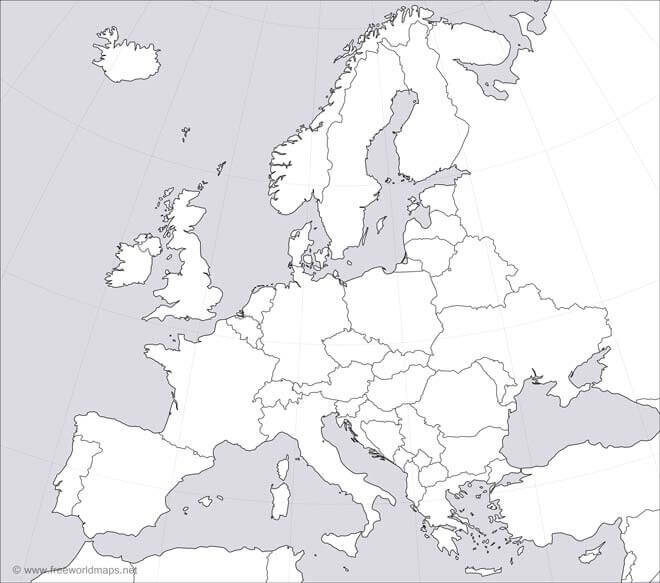 Map Quiz: Western Europe Map Quiz (Cities) (geography - europe)