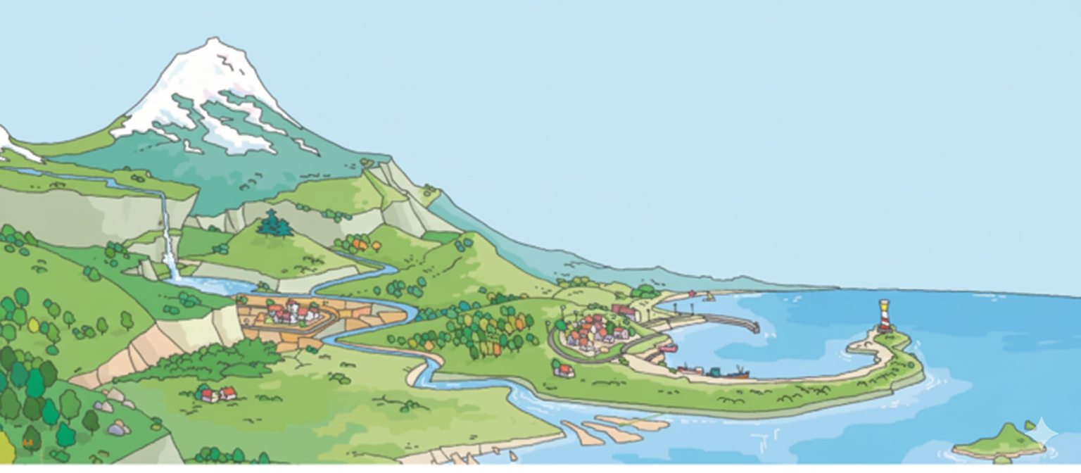 Map Quiz: Les formes del relleu (coneixement del medi)