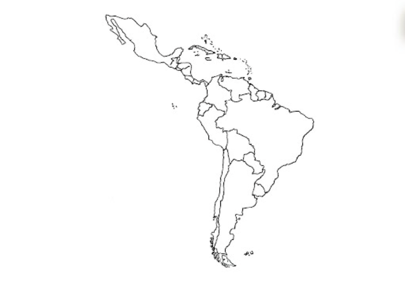 Map Quiz: Latin America cities, waters, and geo features