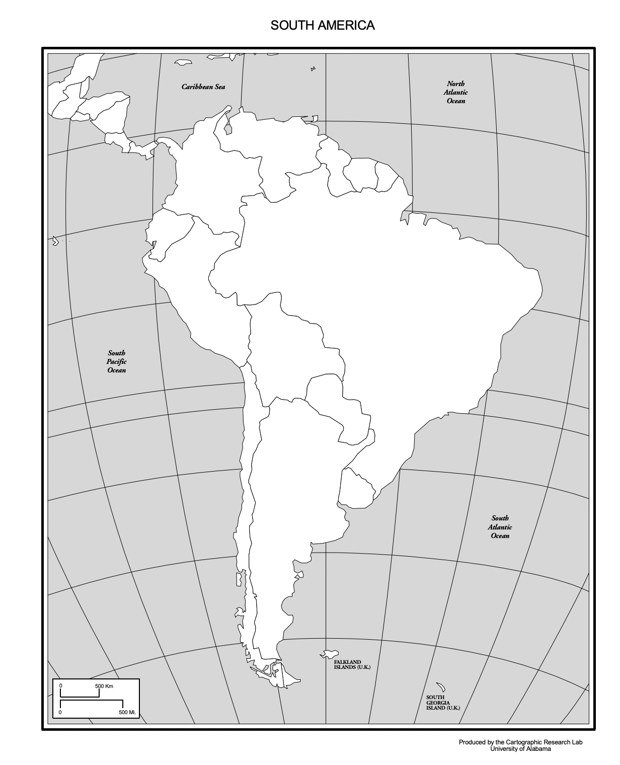 Map Quiz: South America