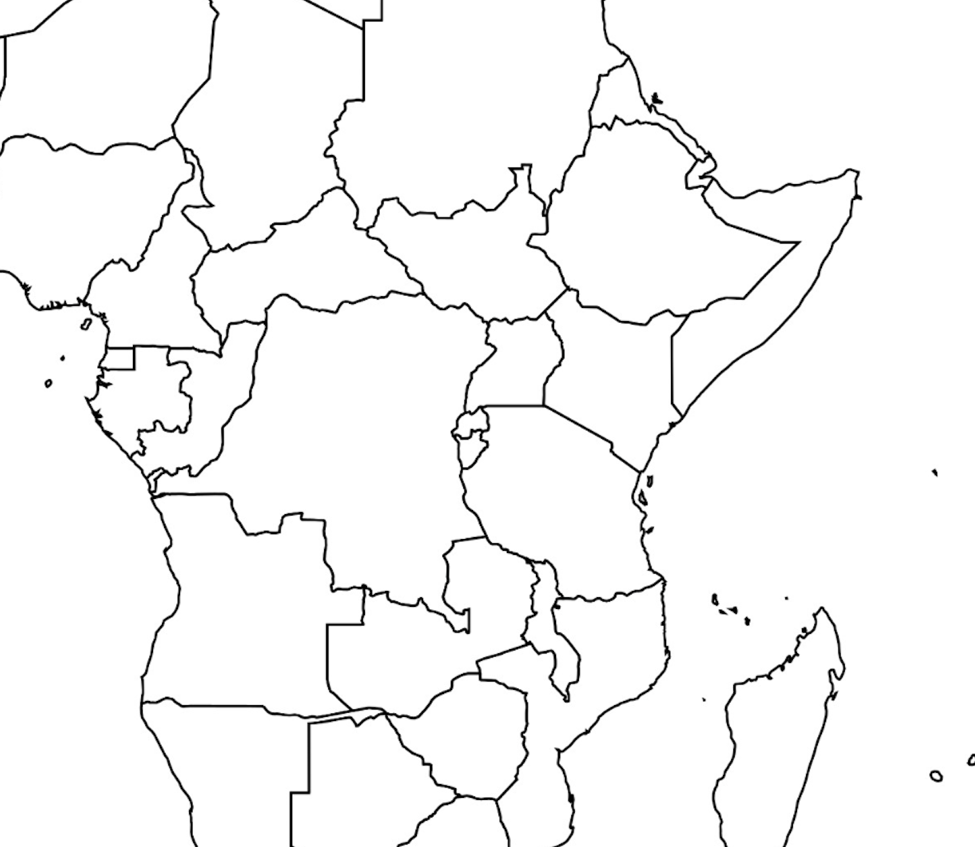 Map Quiz: Eastern Africa Map Quiz