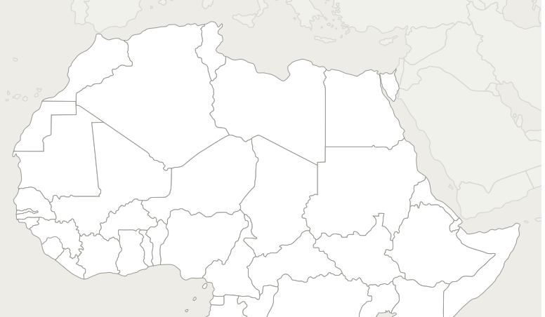 Map Quiz: Ap Human Africa Physical Map (hs1 - sociology)