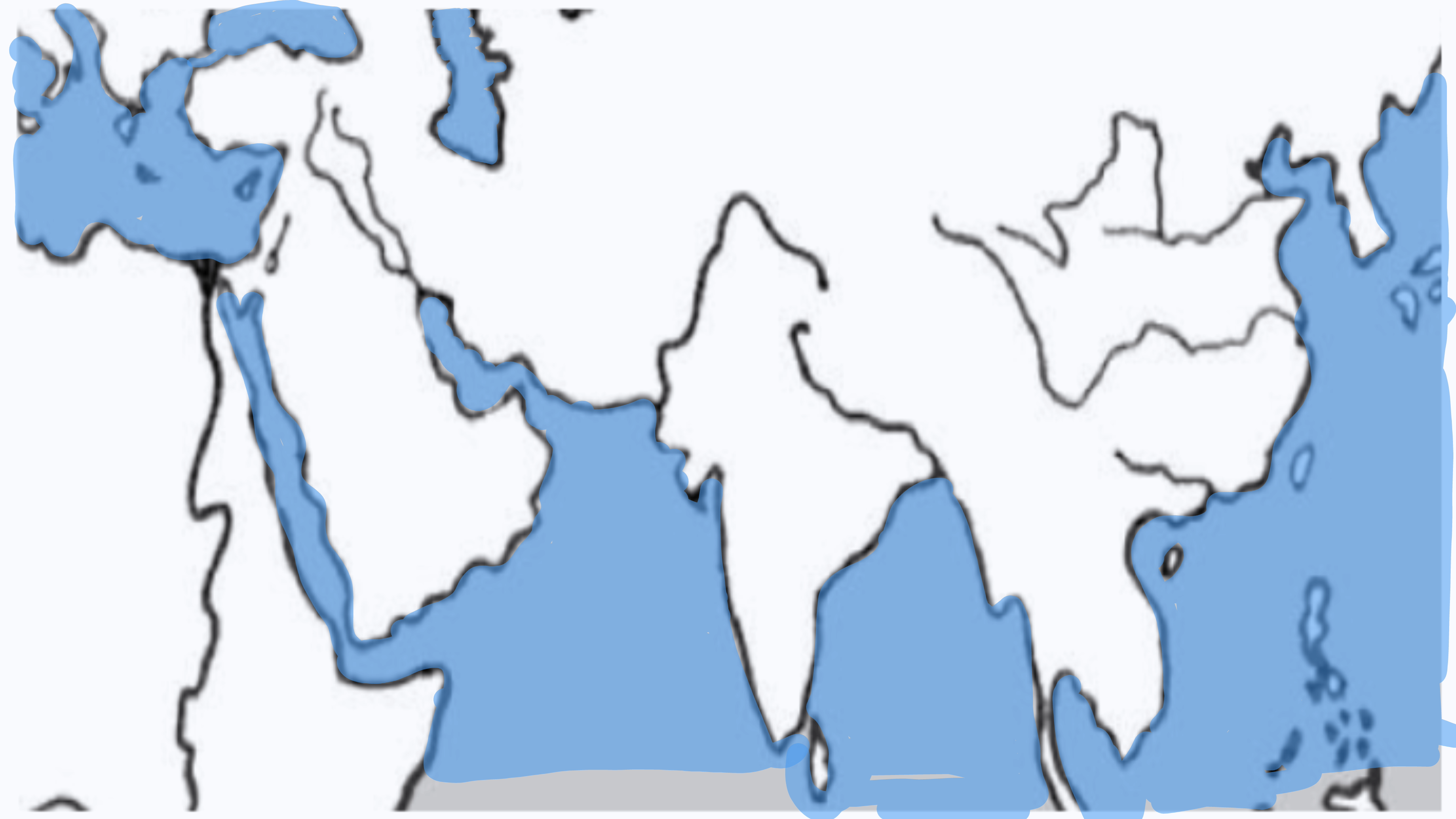Map Quiz: 6th Grade Midterm Map - Continents and Major Bodies of Water ...