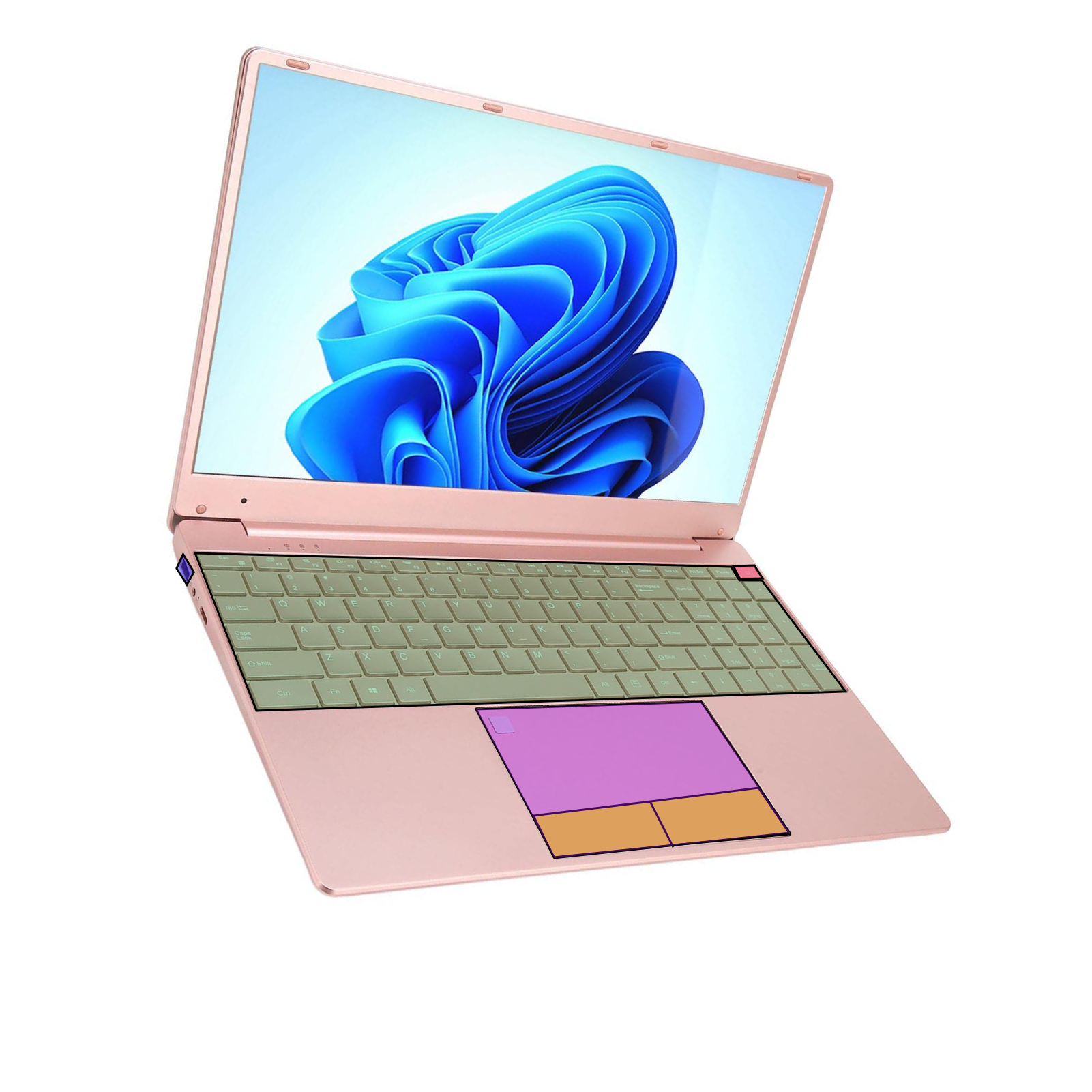 Map Quiz: Las partes de un ordenador portátil