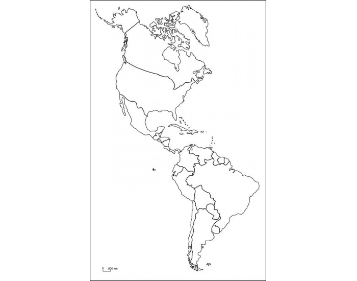 Map Quiz: Mapa Ameryki Południowej i Północnej Oleja