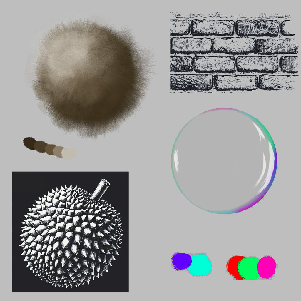 Memory: k-3 Shading vs Texture