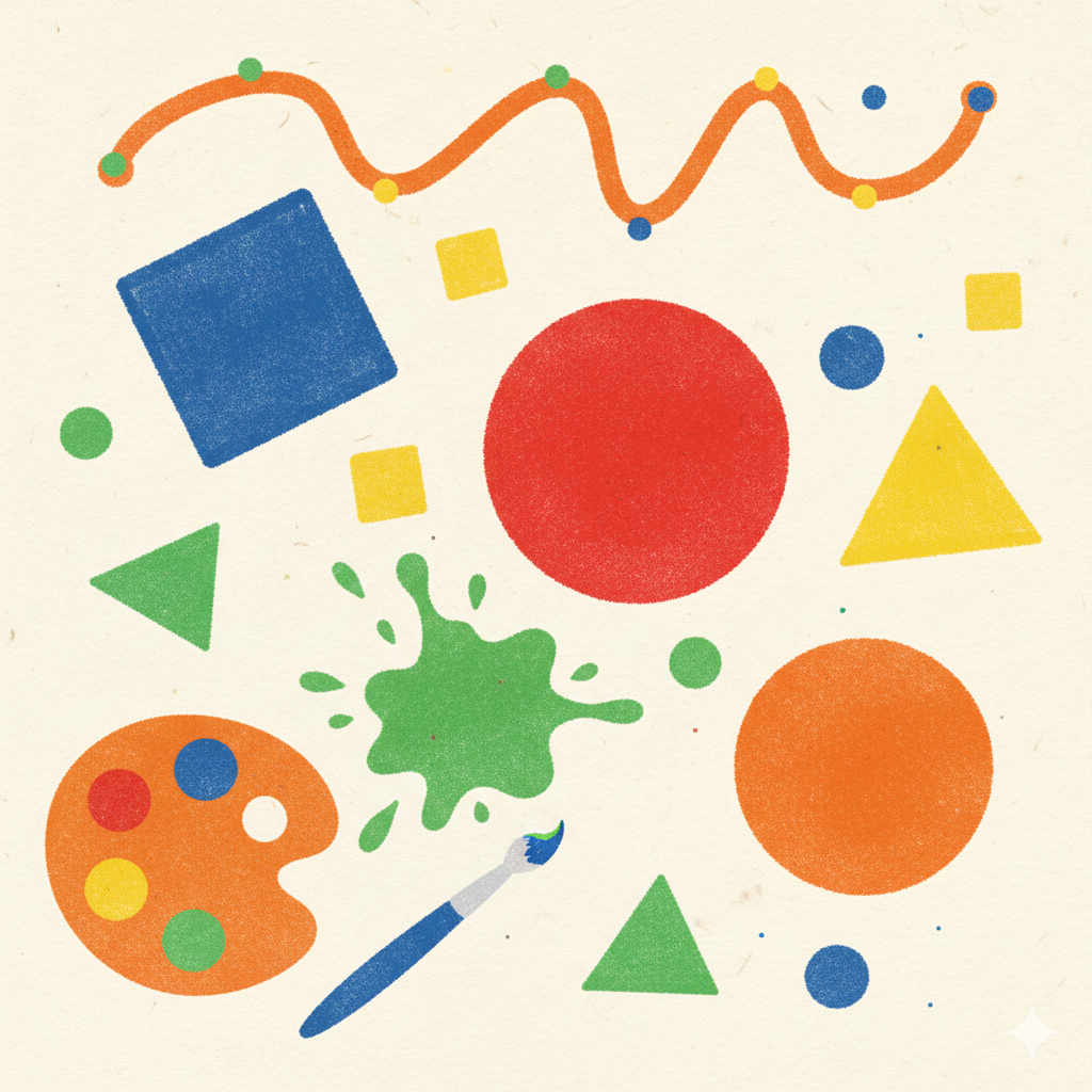 Map Quiz: Pequeños exploradores de arte (arte - colores y formas ...