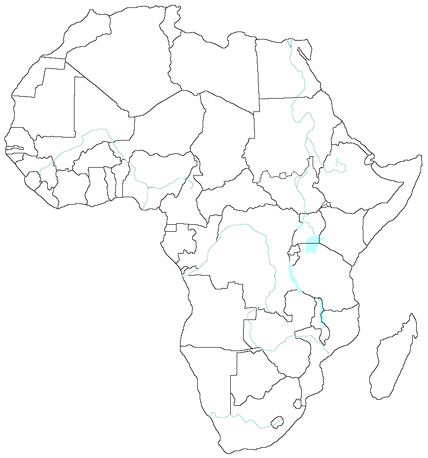 Map Quiz: AFRIKAKO MAPA POLITIKOA (geografía - 1º e.s.o. - paises ...