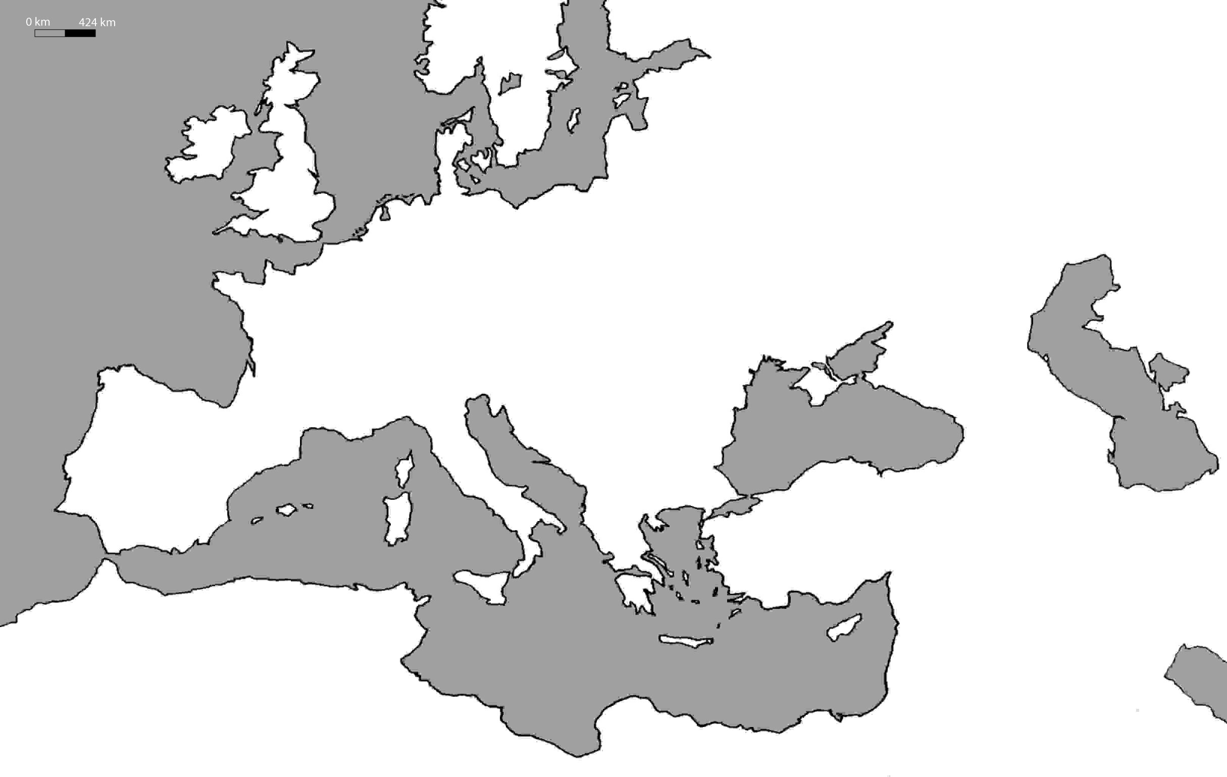 Map Quiz: Plaatsnamen - Kolonisatie