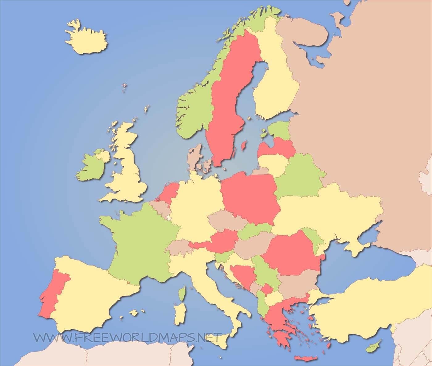 Map Quiz: Northwest Europe (ap human geography map quiz)